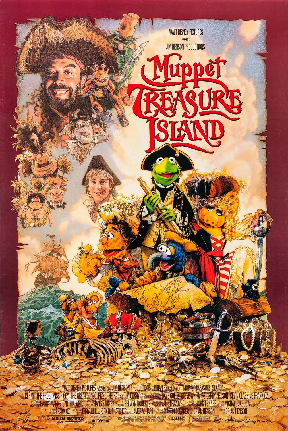 Muppet Treasure Island/Spanish (Latin American) | International Dubbing ...