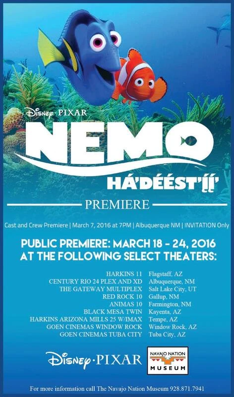 Finding Nemo/Navajo | International Dubbing Wiki | Fandom