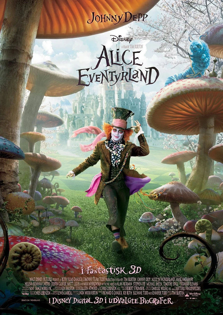 Alice in Wonderland (2010 film)/Danish | International Dubbing Wiki ...