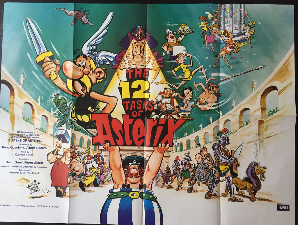 The Twelve Tasks of Asterix | The Dubbing Database | Fandom
