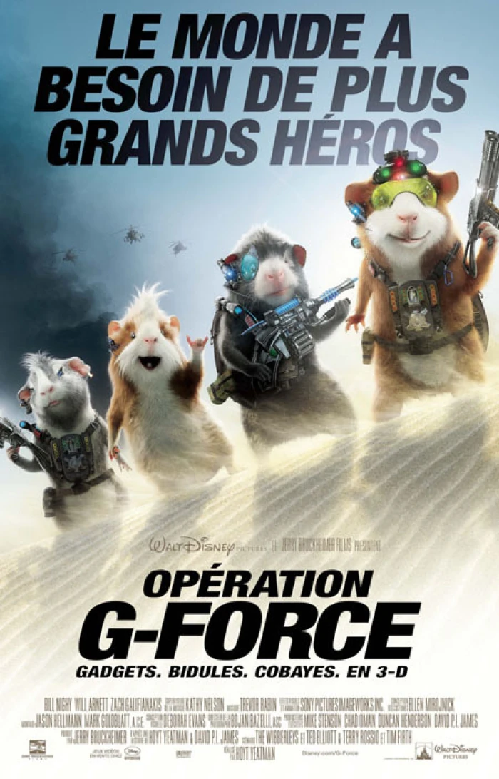 Opération G-Force | The Dubbing Database | Fandom