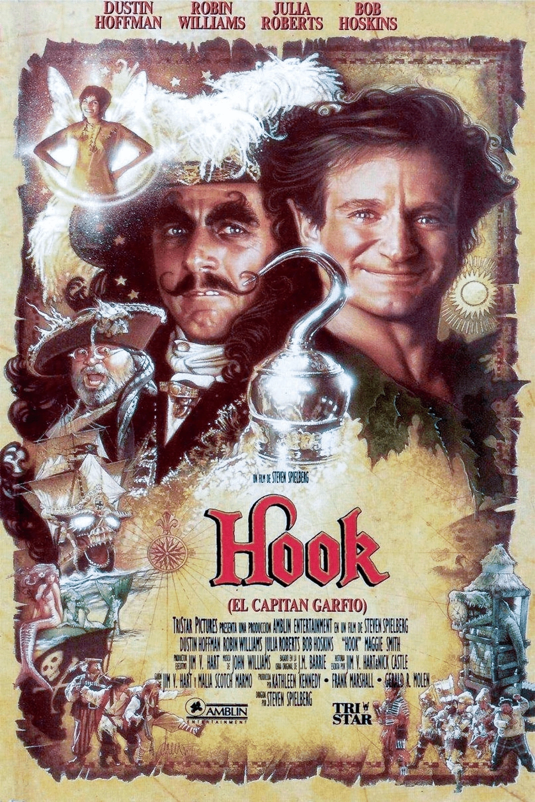 Hook (El capitán Garfio) | The Dubbing Database | Fandom