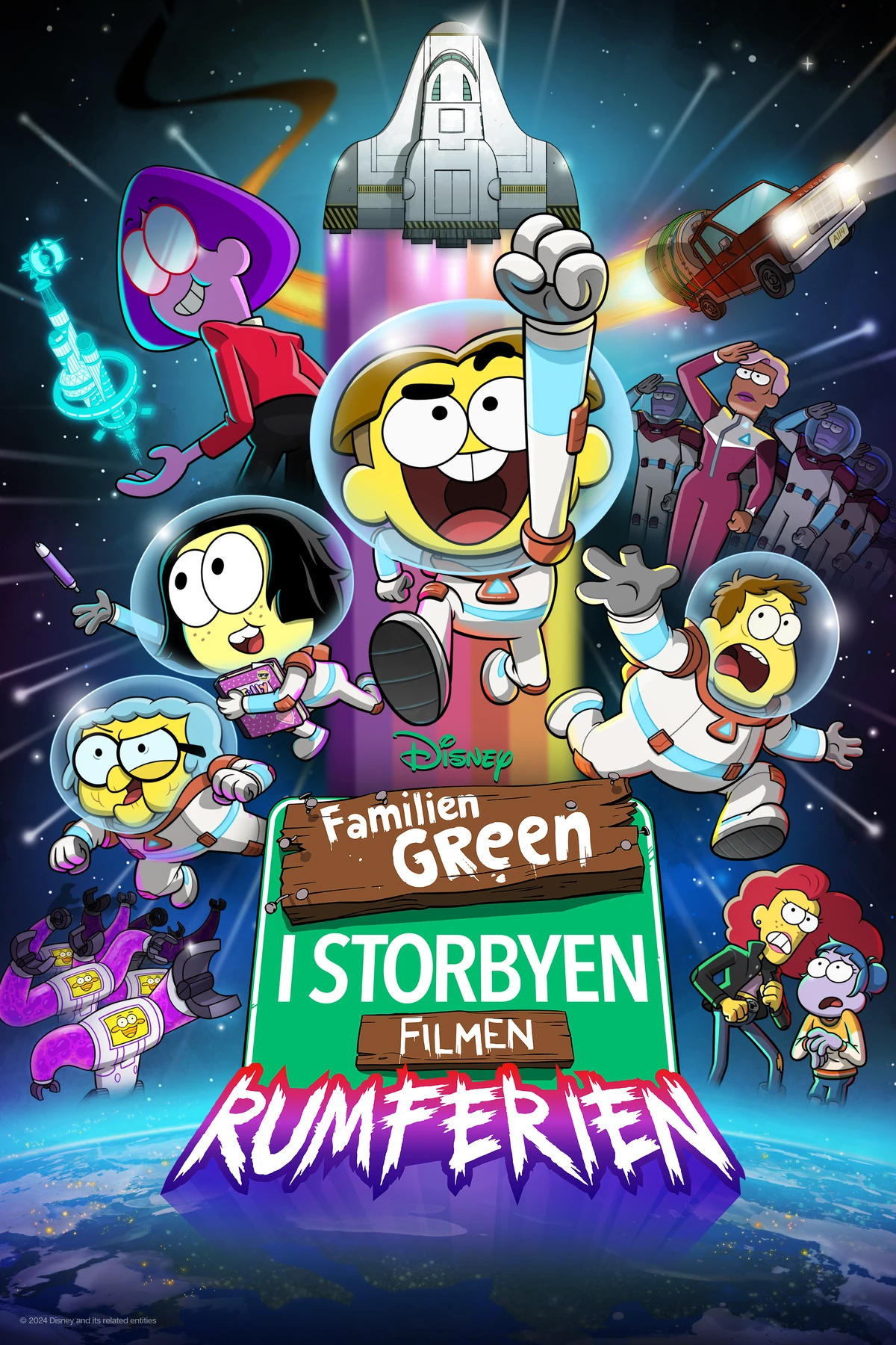 Familien Green i Storbyen Filmen: Rumferien | The Dubbing Database | Fandom