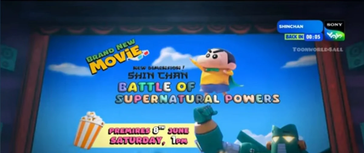 New Dimension! Shin Chan: Battle of Supernatural Powers | The Dubbing ...