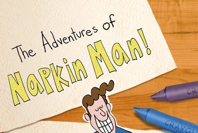 how to draw napkin man