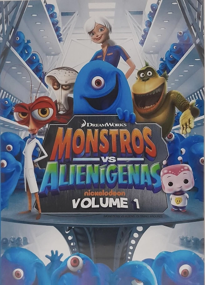 Monsters Vs Aliens Cloning Around Poster