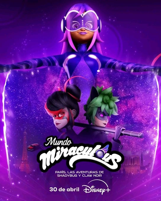 El Mundo Miraculous: París, Las Aventuras de Shadybug y Claw Noir | The Dubbing Database | Fandom