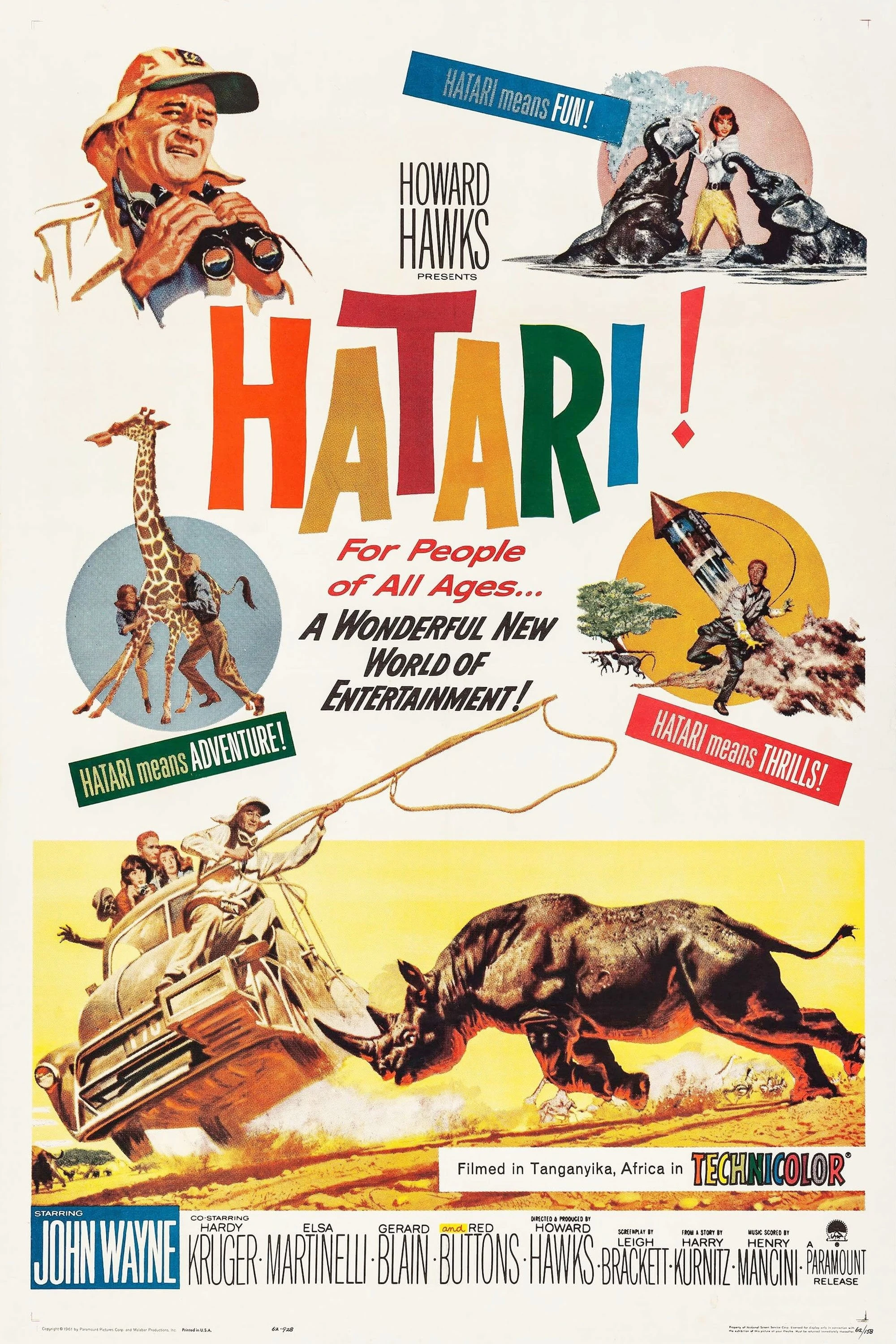 ¡Hatari! | The Dubbing Database | Fandom