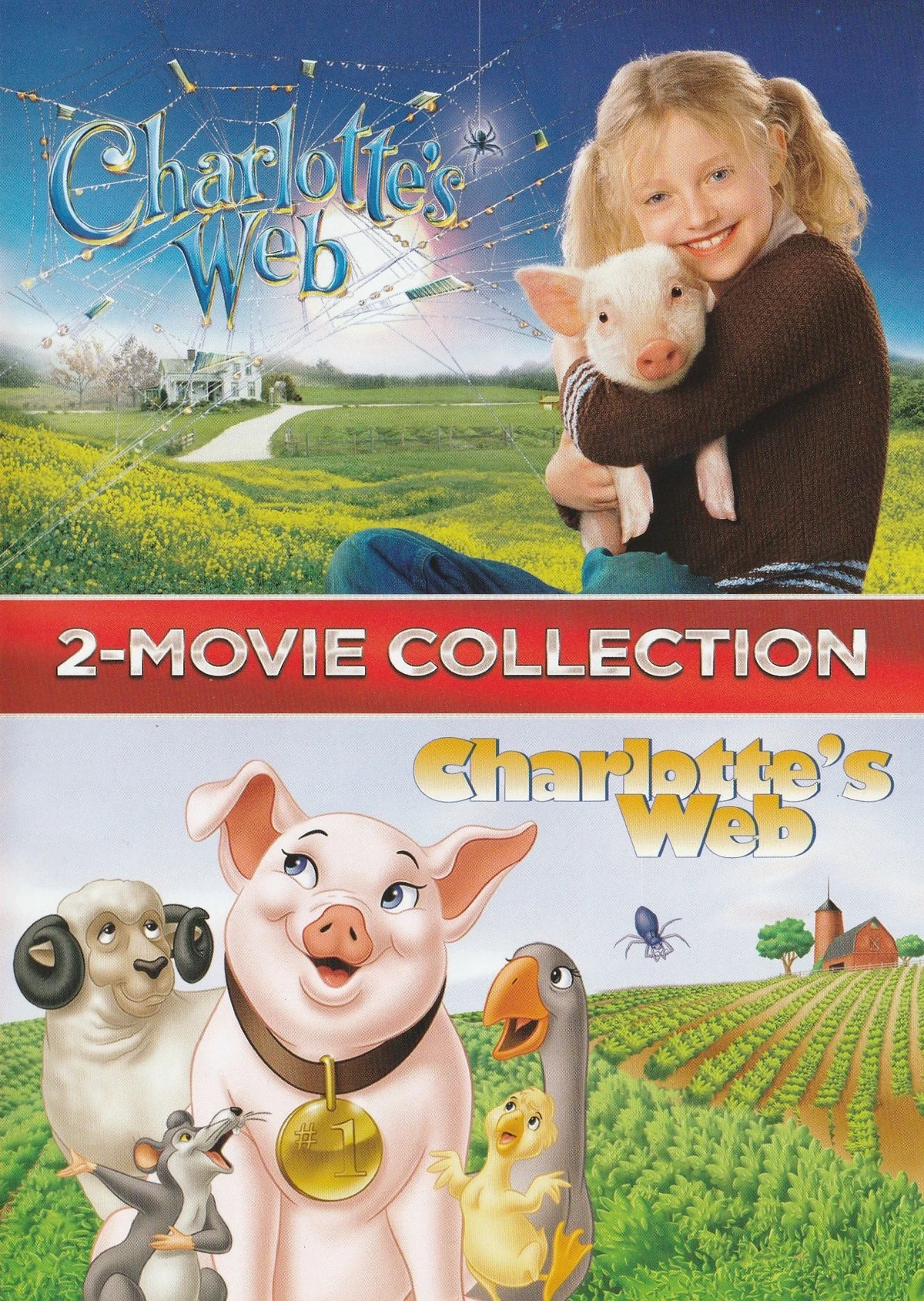 Charlotte's Web 2-Movie Collection (2018 DVD) | International Media and ...