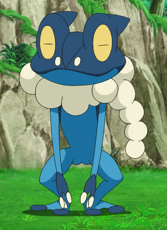Goh's Frogadier | International Pokédex Wiki | Fandom