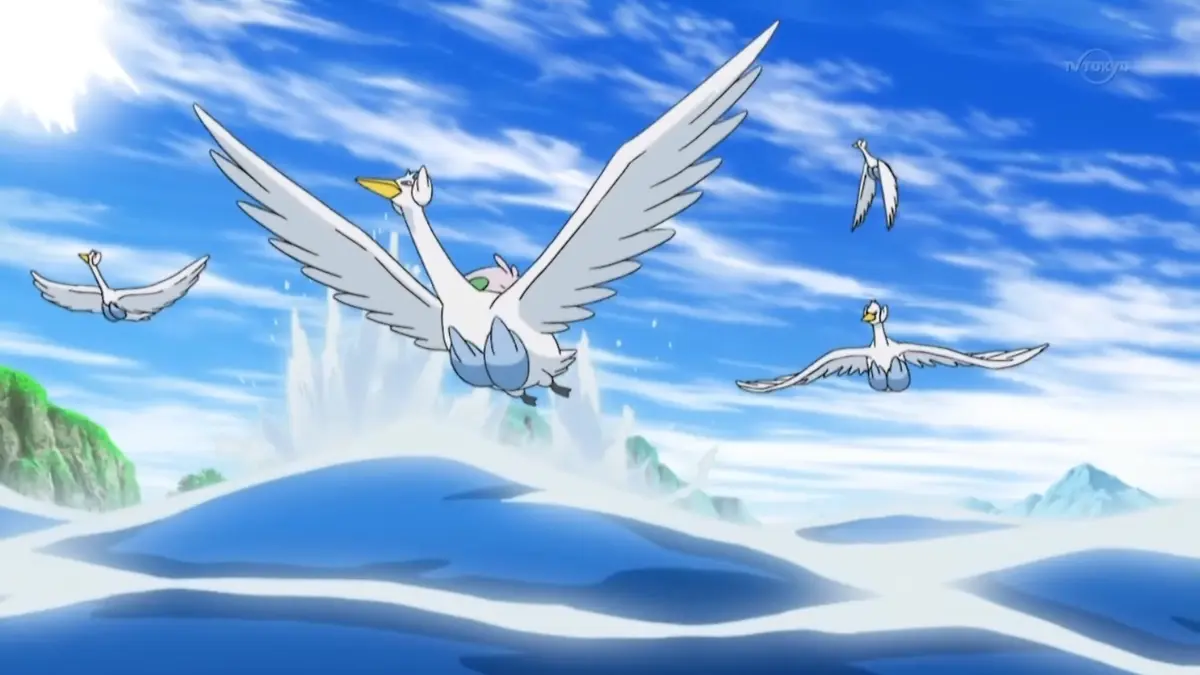 Swanna | International Pokédex Wiki | Fandom