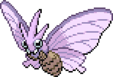 Wild Venomoth in Kanto | International Pokédex Wiki | Fandom