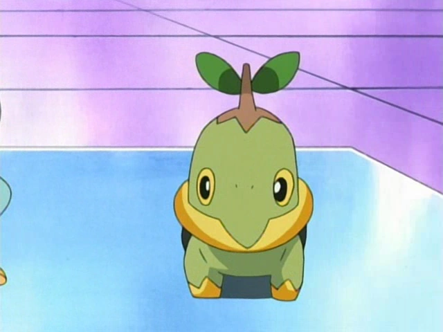 Turtwig at Professor Rowan's Laboratory | International Pokédex Wiki ...