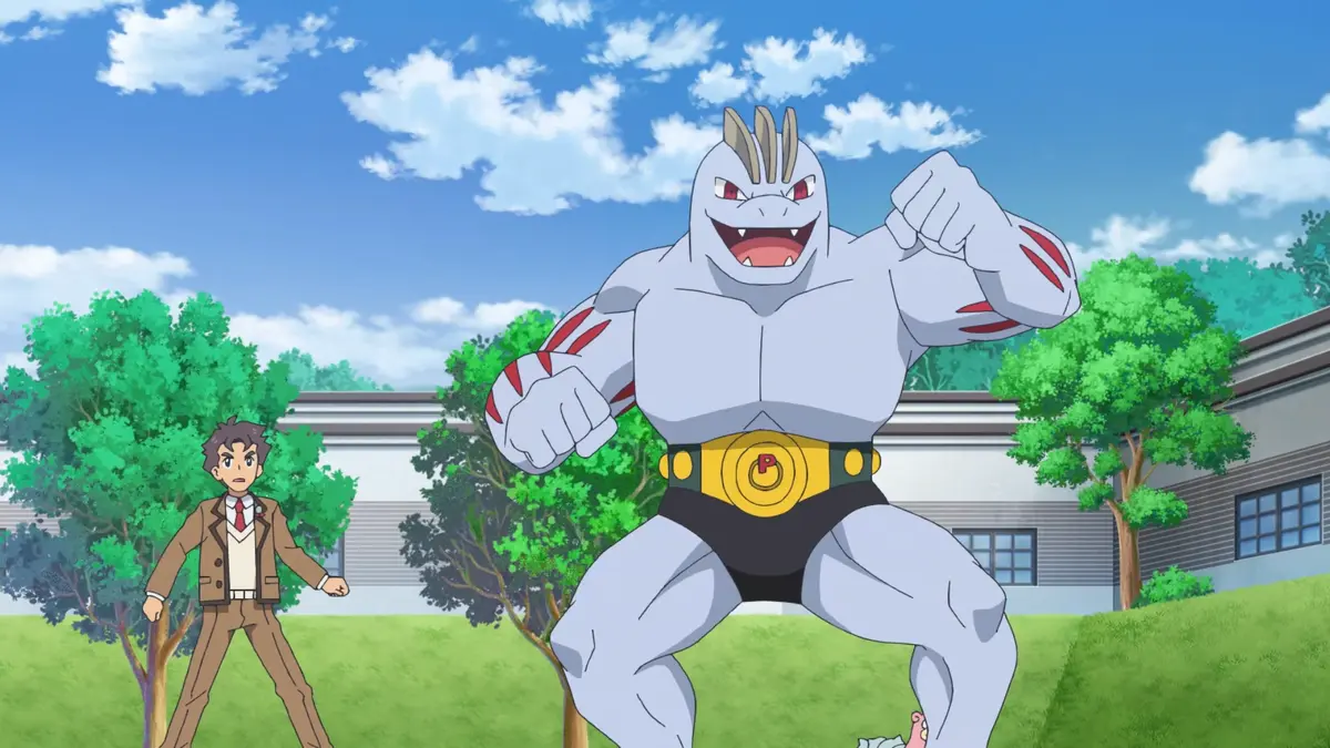 Trainer's Machoke | International Pokédex Wiki | Fandom
