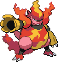 Flint's Magmortar | International Pokédex Wiki | Fandom