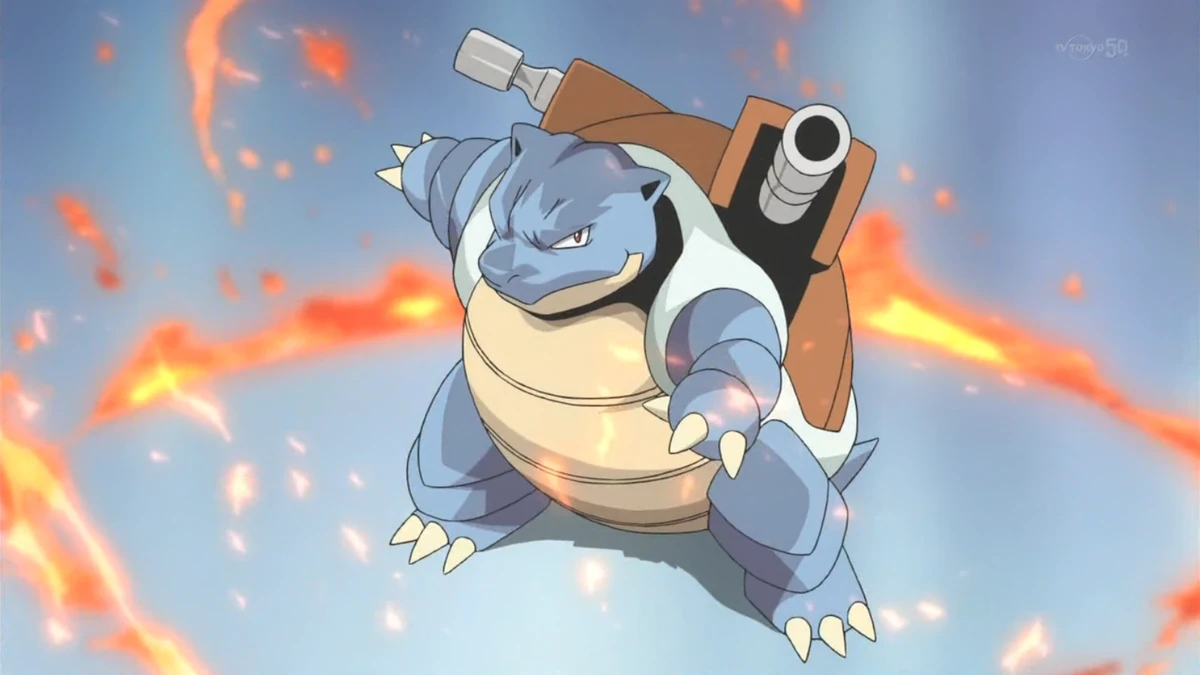 Blue Blastoise Background