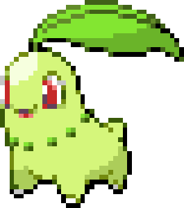 Chikorita at Professor Elm's Laboratory | International Pokédex Wiki ...