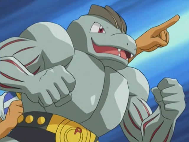 Captain's Machoke | International Pokédex Wiki | Fandom