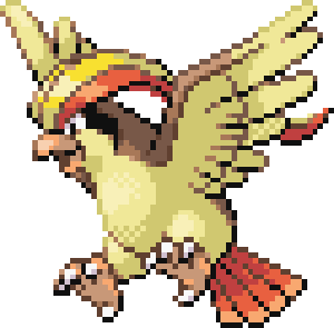 Pidgeot Yellow Sprite