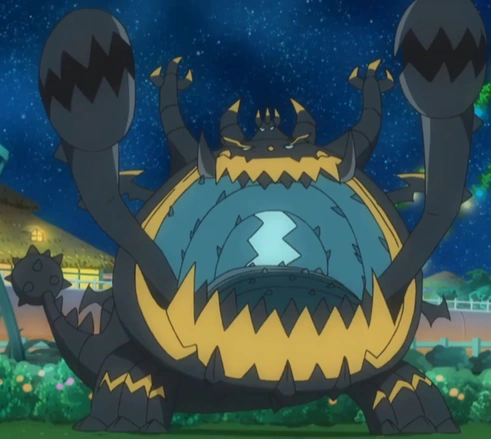 Three wild Guzzlord in Ultra Space | International Pokédex Wiki | Fandom