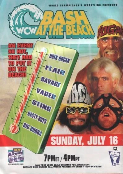 WCW Bash at the Beach (1995) | International Wrestling Entertainment ...