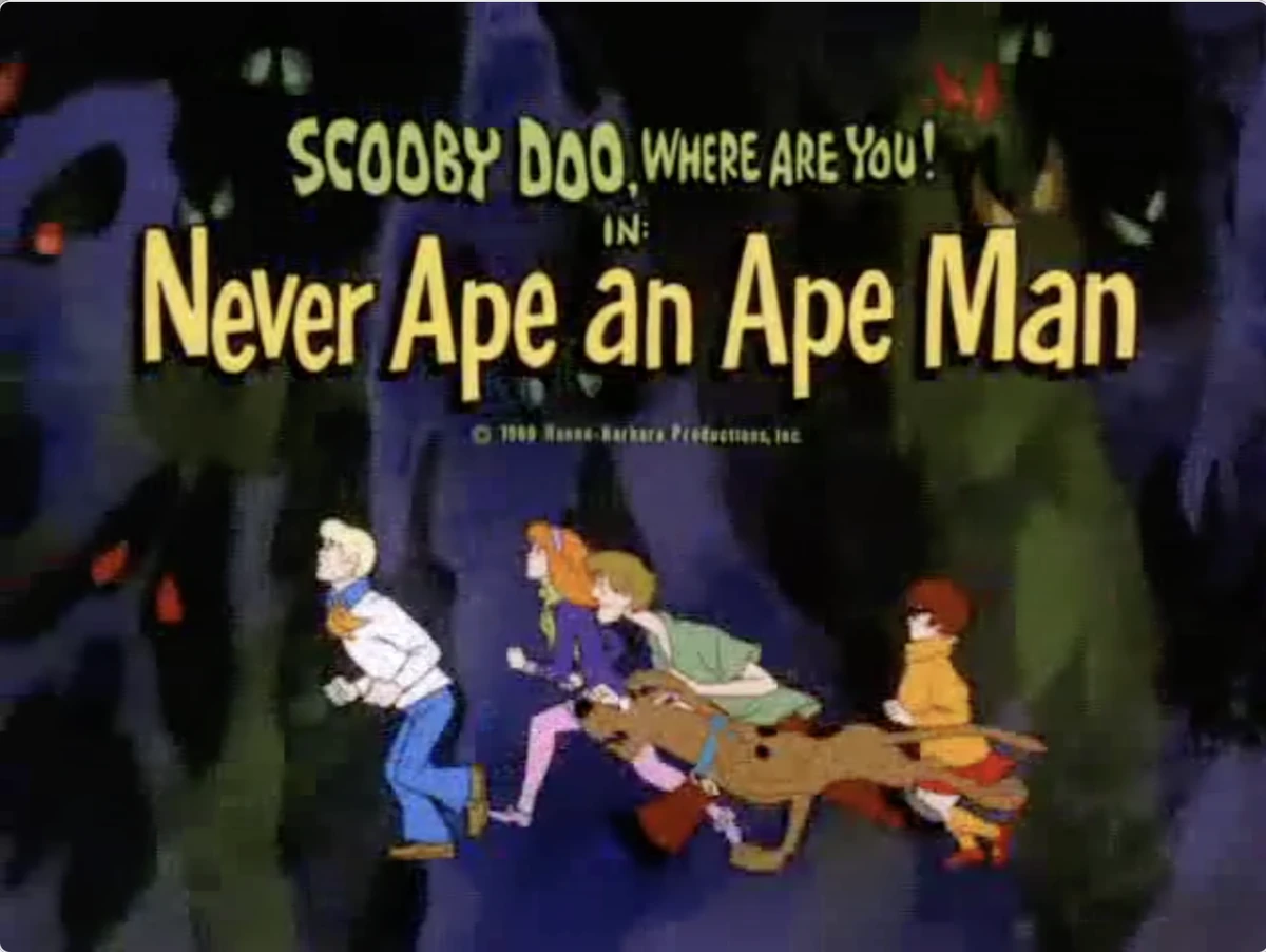 Scooby-Doo, Where Are You! S01E07 "Never Ape an Ape Man" | Internet ...