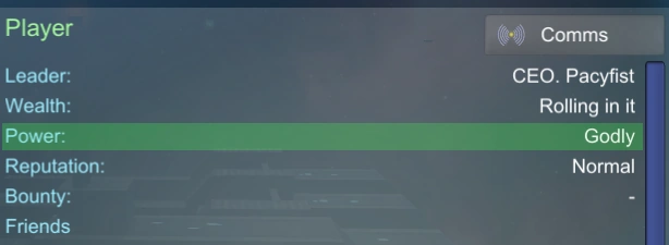 Power Ratings | Interstellar Pilot 2 Wiki | Fandom