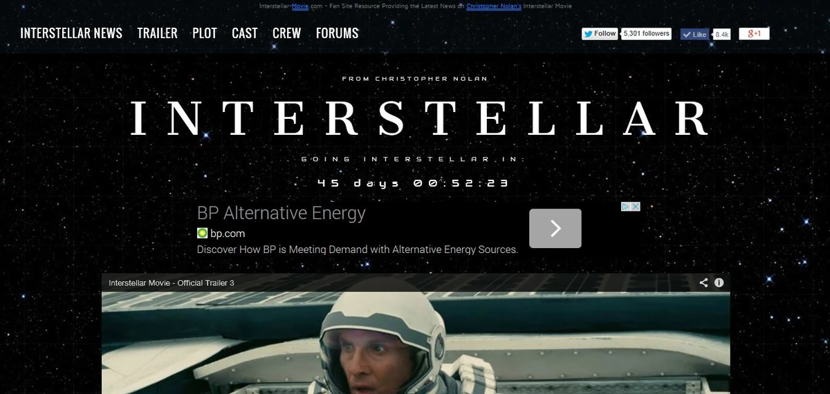 Interstellar-movie.com | Interstellar Wiki | Fandom