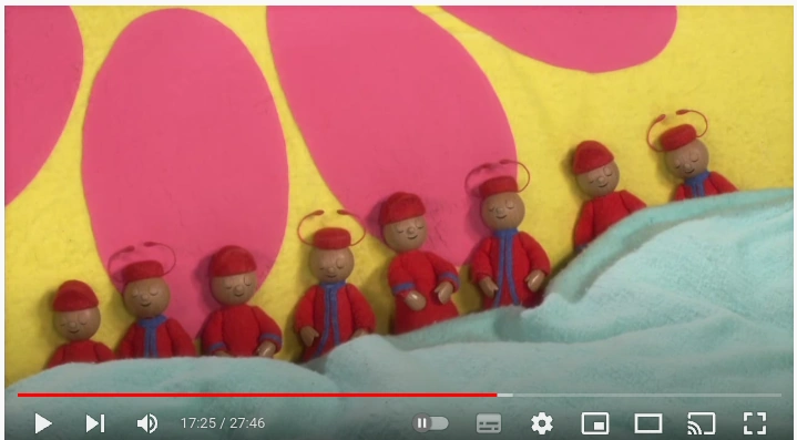 The Pontipines in Upsy Daisy's Bed | In The Night Garden Wiki | Fandom
