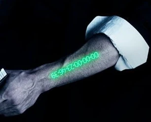 In Time Movie Arm Clock