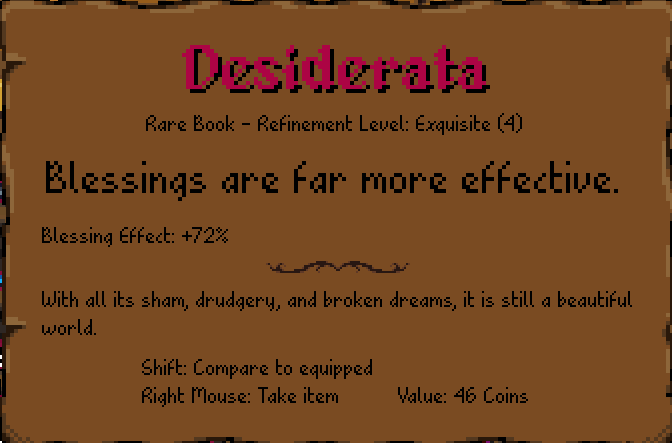Desiderata Into The Necrovale Wiki Fandom