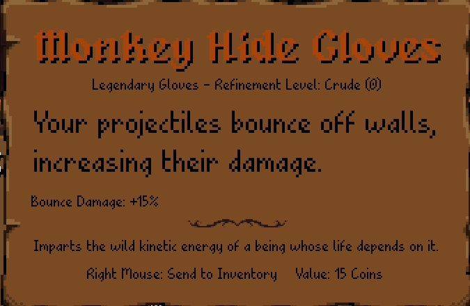 Monkey Hide Gloves | Into The Necrovale Wiki | Fandom