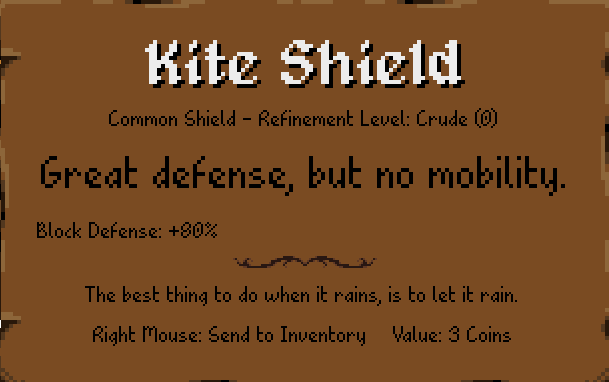 Kite Shield | Into The Necrovale Wiki | Fandom
