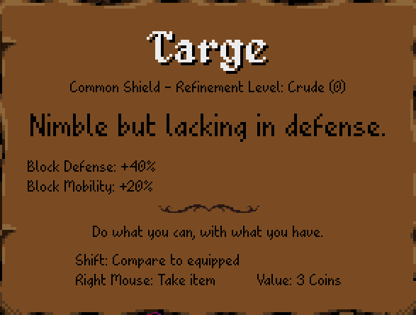 Targe | Into The Necrovale Wiki | Fandom