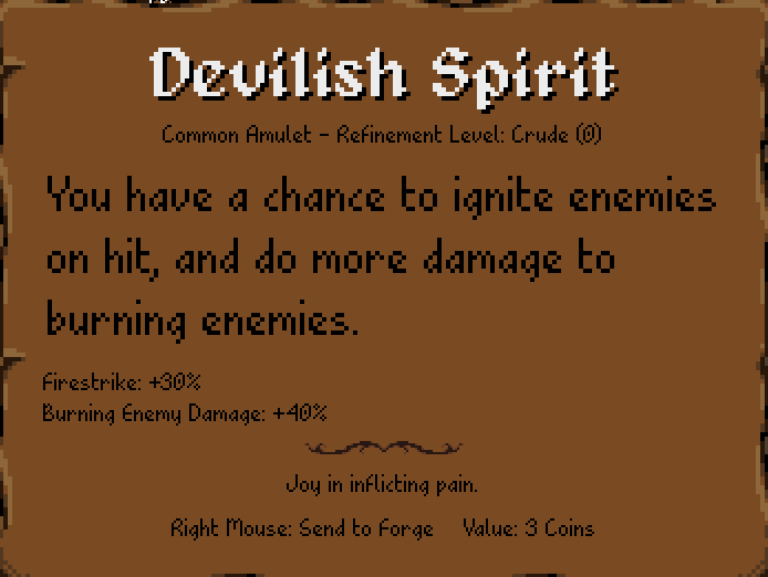 Devilish Spirit | Into The Necrovale Wiki | Fandom