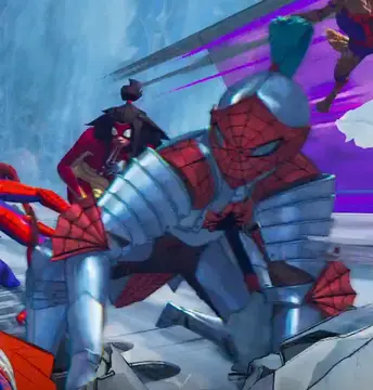 how to draw spider knight