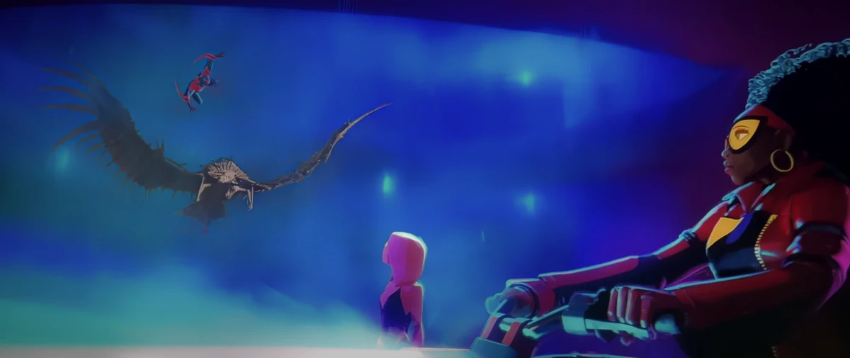 Fight at the Guggenheim Museum | Into the Spider-Verse Wiki | Fandom