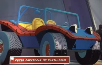 Peter Parkedcar | Into the Spider-Verse Wiki | Fandom