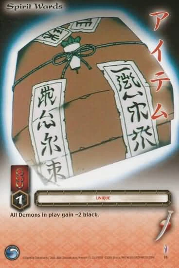 Spirit Wards (Tetsusaiga TCG) | InuYasha Wiki | Fandom
