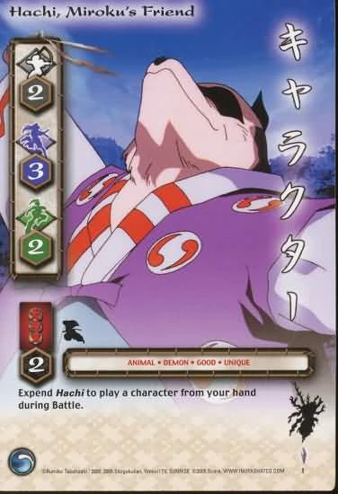 Hachi, Miroku's Friend (Kijin TCG) | InuYasha Wiki | Fandom
