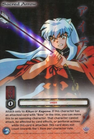 Sacred Arrow (Tetsusaiga TCG) | InuYasha Wiki | Fandom