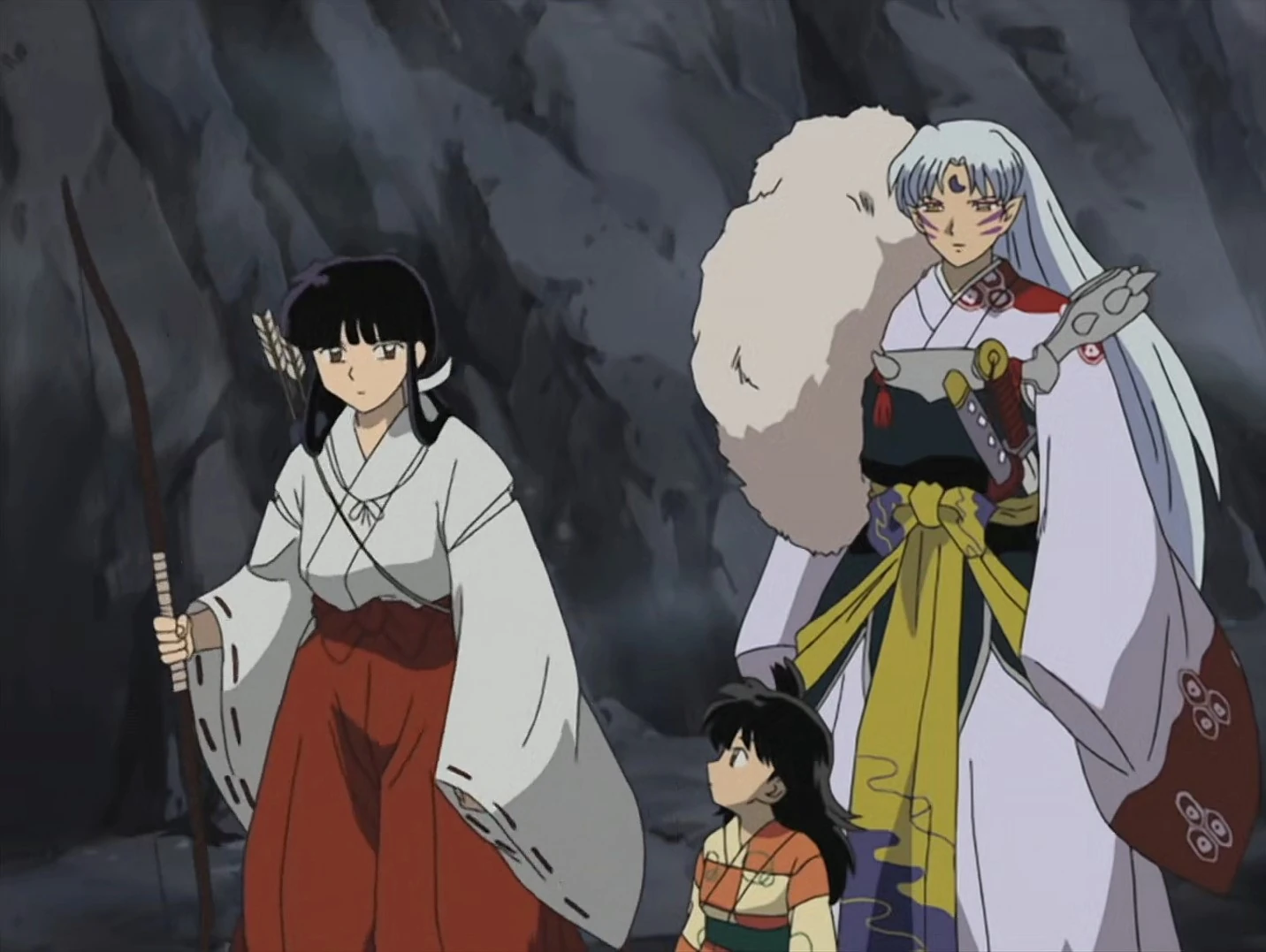 Kagome And Sesshomaru Kids