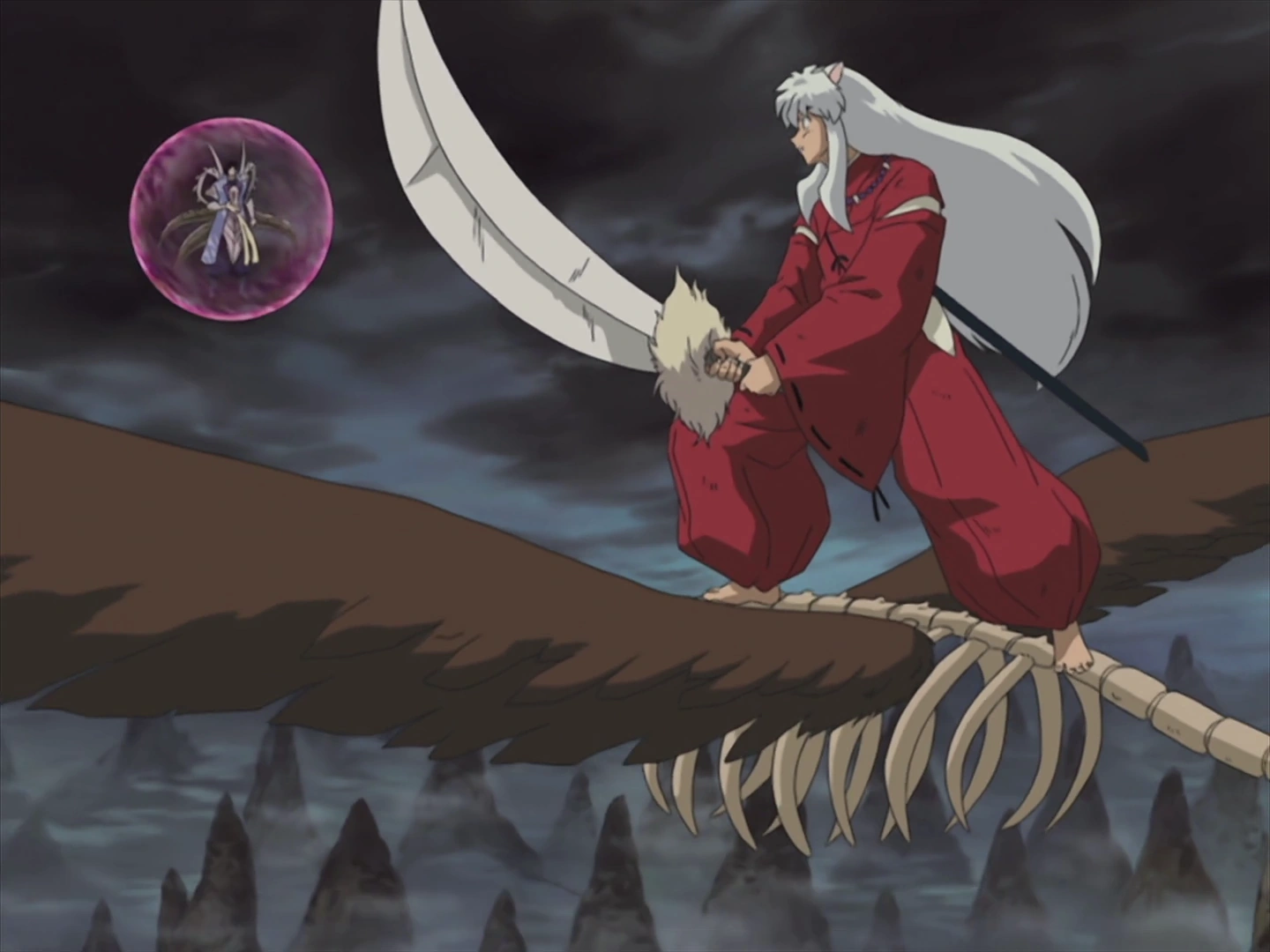 Inuyasha And Sesshomaru Fighting