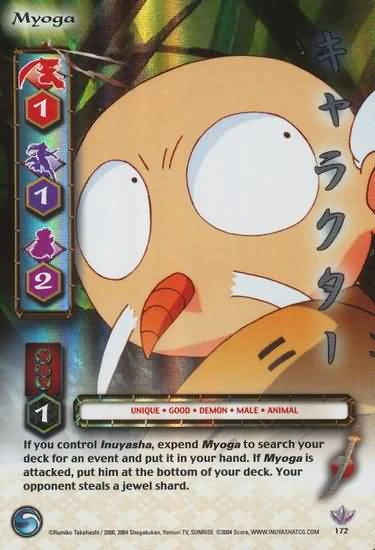 Myoga (Tetsusaiga TCG) | InuYasha Wiki | Fandom