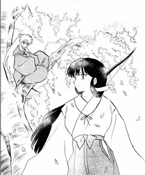 Inuyasha Kikyo Drawing