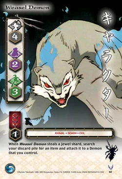 Weasel Demon (Kijin TCG) | InuYasha Wiki | Fandom