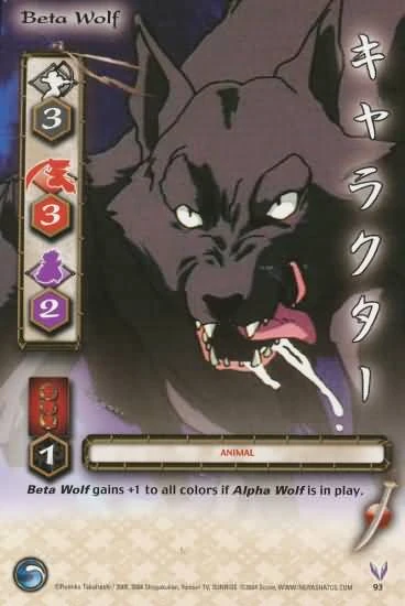 Beta Wolf (Tetsusaiga TCG) | InuYasha Wiki | Fandom
