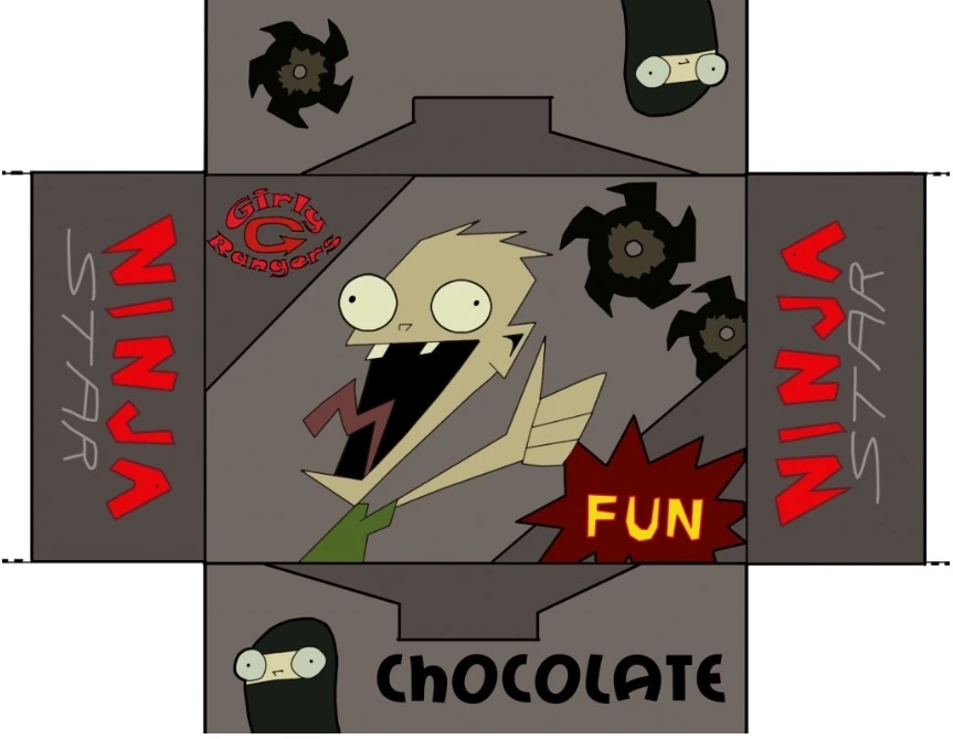 Chocolate Covered Ninja Star Cookies | Irken Empire Wiki | Fandom