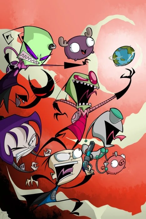 Nombres De Personajes De Invasor Zim