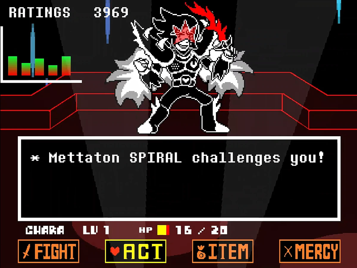 Stars Collide! Rise, Mettaton SPIRAL! | Inverted Fate Wiki | Fandom
